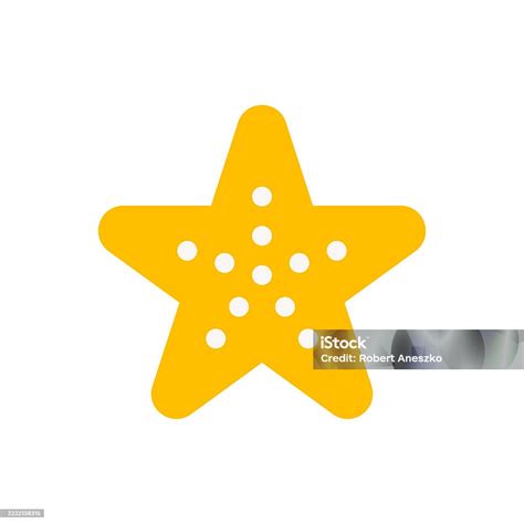 불가사리 플랫 벡터 아이콘 흰색 배경에 있습니다 벡터 일러스트 레이 션 기호 이모티콘 껍데기에 대한 스톡 벡터 아트 및 기타 이미지 Istock