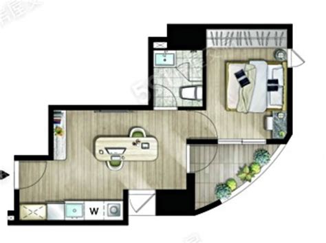 請益 一房一廳格局請益 Home Sale板 Disp Bbs