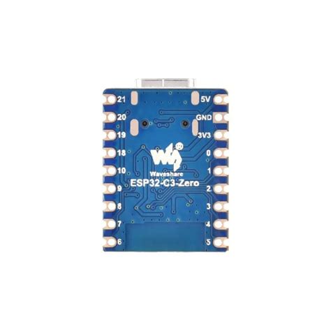 Waveshare Esp32 C3 Mini Dev Board Basé Sur Esp32 C3fn4 160mhz 24ghz Wi Fi And Bluetooth 5 Pas