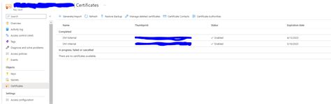 Not Able To Import Keyvault Certificate In Azure Function App Microsoft Qanda