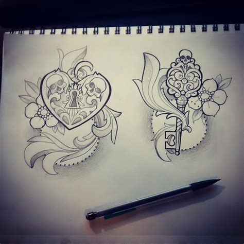 Heart Locket Drawing At Getdrawings Free Download