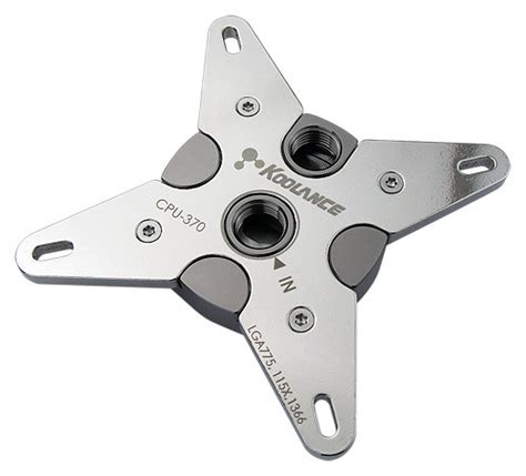 Configure A Pc With Koolance Cpu 370 Cpu Water Block