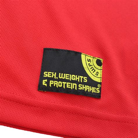 Men Sex Weights And Protein Shakes Drop It Like A Squat Dry Fit Sports