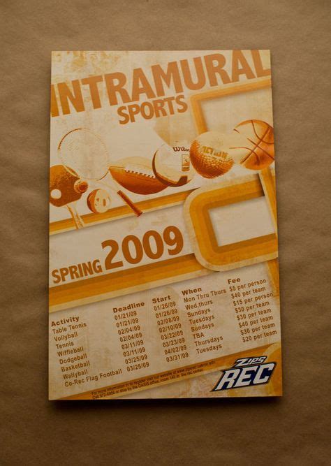 Intramurals Poster
