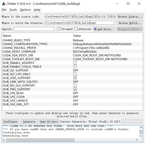 Dlib库vs2017详细配置流程vs配置dlib Csdn博客