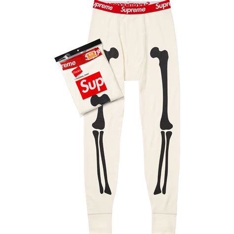 Supreme®hanes® Bones Thermal Pant 1 Pack Supreme 23fw