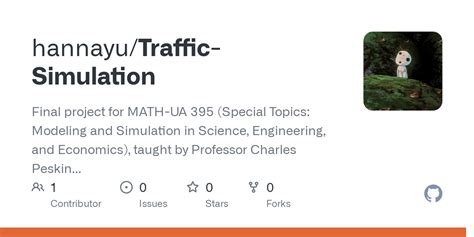 Github Hannayu Traffic Simulation Final Project For Math Ua 395