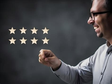 Customer Satisfaction Survey Concept 5star Satisfaction Service Experience Rating Online App