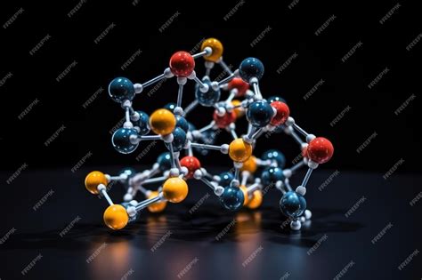 Premium Photo Science Molecule Molecular Dna Model Structure