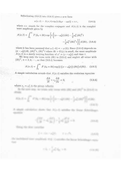 Solution Partial Differential Equations Schrodinger And Korteweg De
