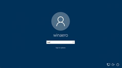 Remove Pin For A User Account In Windows 10