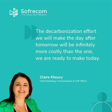Decarbonization Sustainability Sofrecom Sofrecom