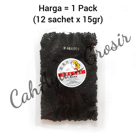 Biji Selasih Cap Nonik 15gr 1 Pack Biji Selasi Basil Seed Lazada Indonesia