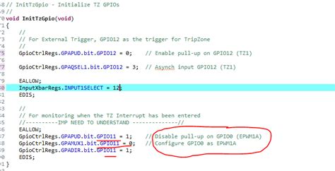 launchxl f28379d trip zone by external trigger c2000 microcontrollers forum c2000™︎