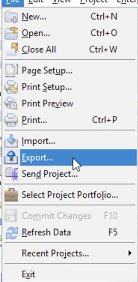how to export primavera p6 data ten six consulting
