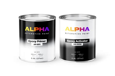 Epoxy Primer Ap 5511 Kit Alpha Automotive Paint Linear Blocking Tools