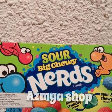 Jual Wonka Nerds Sour Big Chewy Candy Nerds Permen K Rasa Asam 120gr