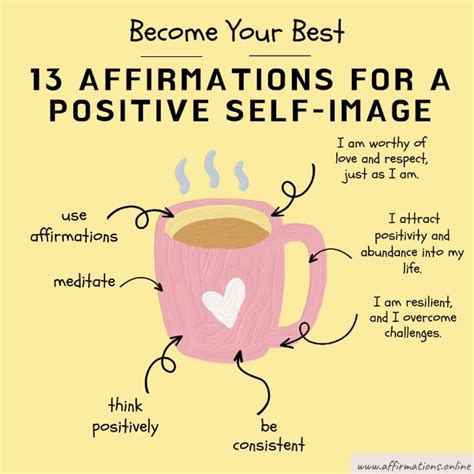 Positive Affirmations For Self Esteem Benefits Of Affirmations