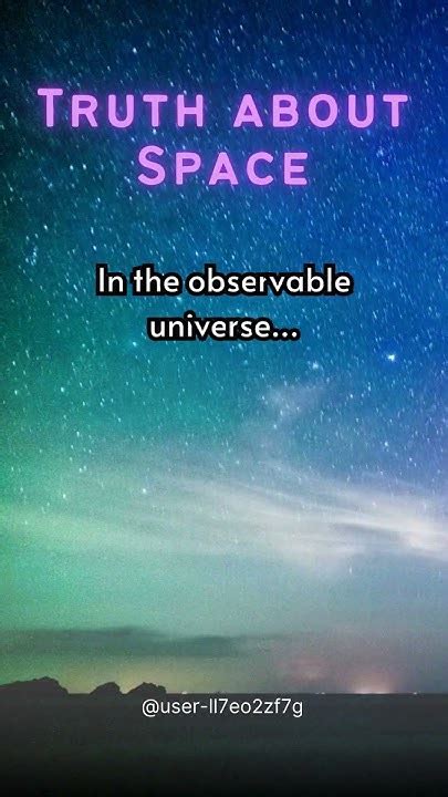 In The Observable Universe Shorts Youtube