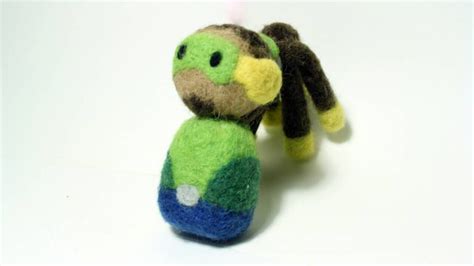 Needle Felted Lucio Overwatch Doll Made To Order Etsy