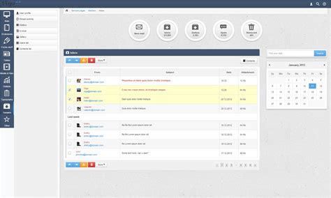 Twitter Bootstrap Email Templates Williamson