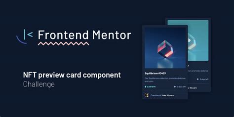 Github Kostansfrontendmentor Challenge Nft Frontend Mentor Nft
