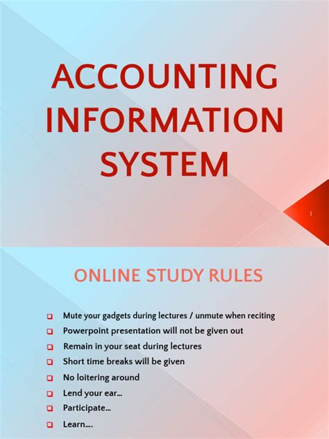 Ais Chapter 1 Part 1 Pdf Information System System