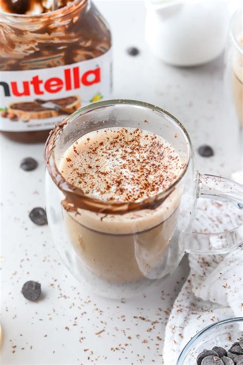 Easy Nutella Latte (3-Ingredients!) - bits and bites