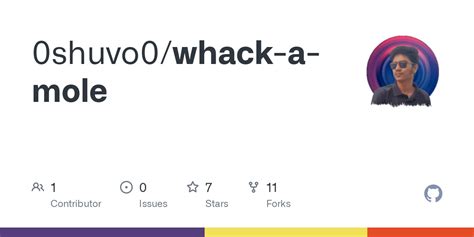 whack a mole readme md at main · 0shuvo0 whack a mole · github