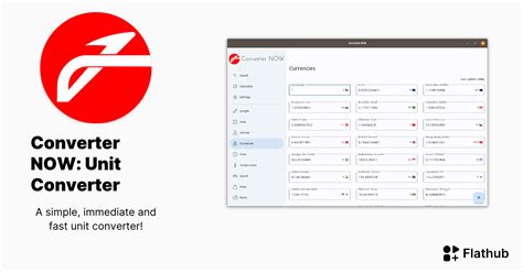 Install Converter NOW Unit Converter On Linux Flathub