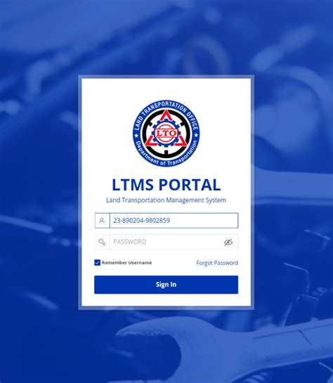 Ltms Portal Login How To Login Online Using Your Account After