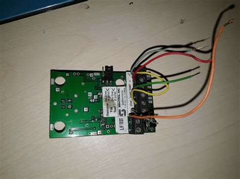 Raccordement capteur infrarouge Résolu