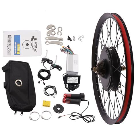 Yiyibyus Ebike Conversion Kit 72v 2000w Rear Wheel Brushless Toothless