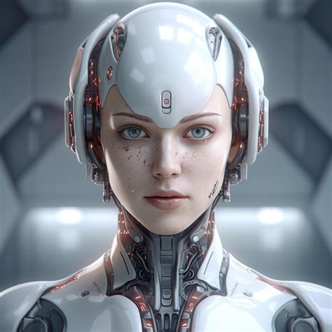 Premium Photo Future Artificial Intelligence Female Robot Models Designs