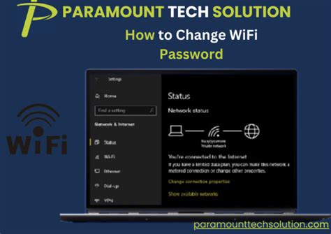How To Change WiFi Password Window Crivva