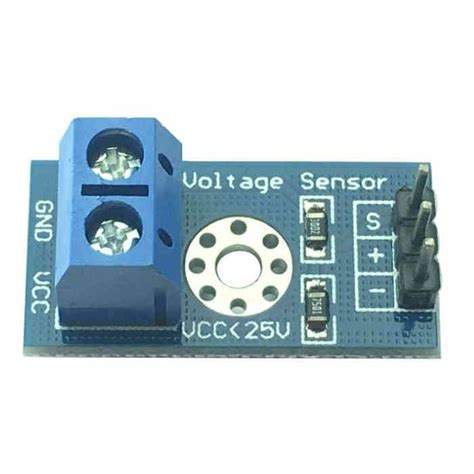 Sensor De Tensãovoltagem 0v A 25v Dc Para Arduino