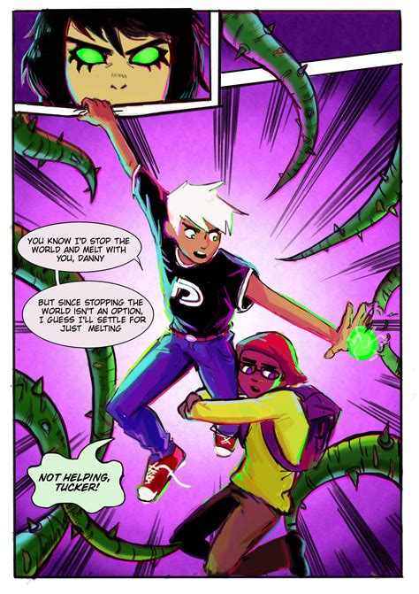 Oh My Is That A Ghost • Spiderman Comic Redraw Ft Danny Phantom Part 3