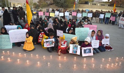 Hazaras Protest Against Seven Year Old Girls Murder In Quetta