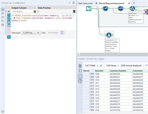Solved How Do I Correctly Parse A Column Containing Numbe Alteryx Community
