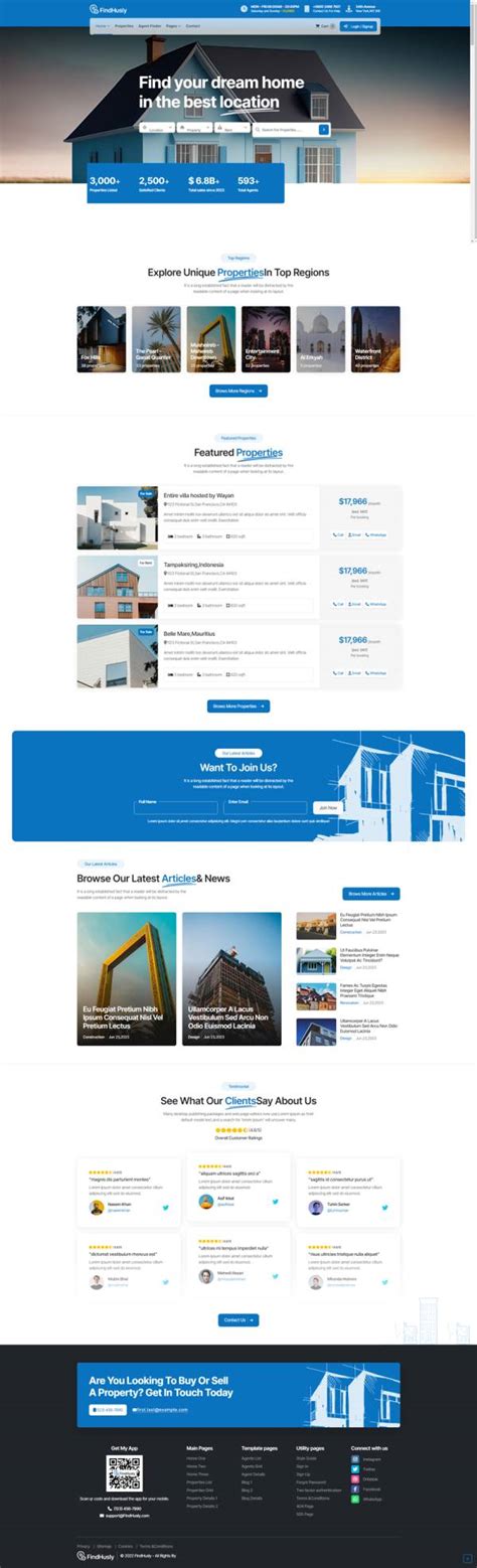 网页制作html代码，房产信息网页代码必备 17素材网