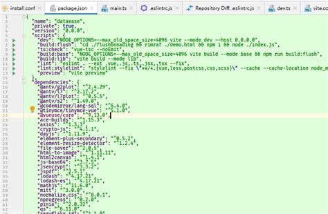 Dataease版本v241，前端本地idea启动npm Run Dev报错，node版本v16160，pnpm版本8154