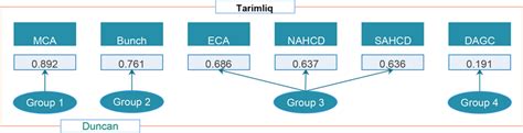 Grouping And Ranking The Tarimliq Of The Six Algorithms Download