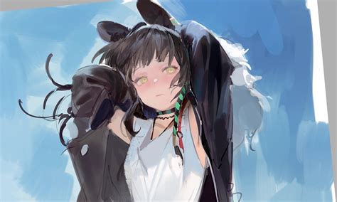 Lunacub Arknights Drawn By Kurikabacha Danbooru