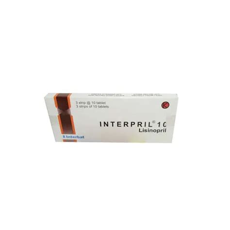 Interpril 10 Mg 10 Tablet Kegunaan Efek Samping Dosis Dan Aturan Pakai Halodoc