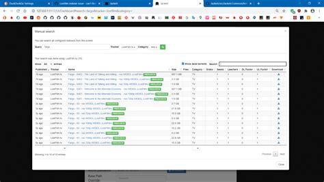 Lostfilm Indexer Issue Cant Find Tv Show · Issue 9725 · Jackett
