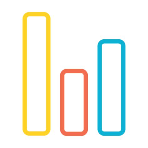 Graph Bar Chart Icon Transparent PNG SVG Vector File