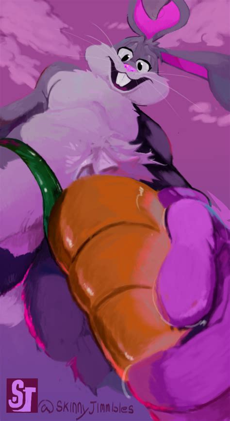 Rule 34 Anthro Balls Body Hair Buckteeth Bugs Bunny Clothing Covering