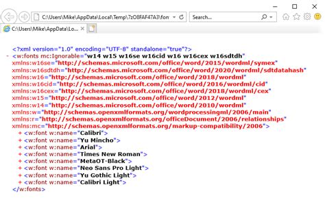 List All Fonts Used In A Document And Easily Replace Fonts In Word
