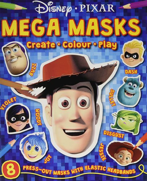 Disney Pixar - Mixed: Mega Masks (Press-out Masks Disney) | The Mommy ...