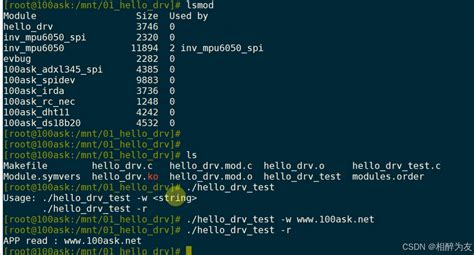 003 linux驱动开发——第一个简单开发实验 0vx8b linux 相机驱动开发 csdn博客